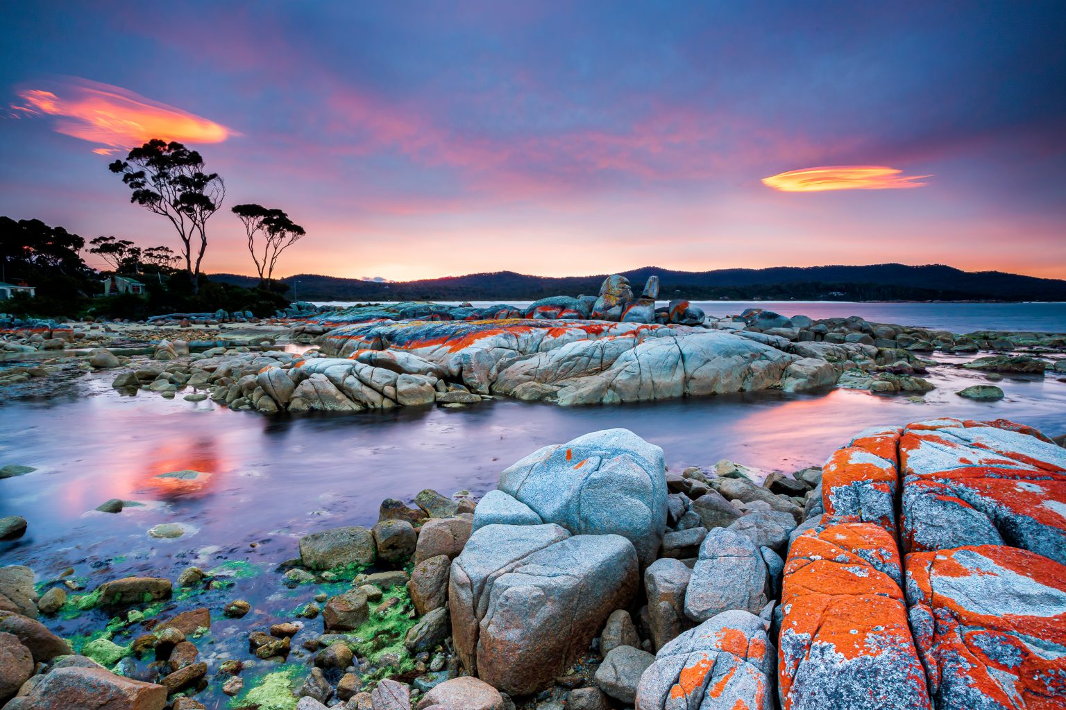 Bay of Fires Sunset – Binalong Bay | Girt By Sea Photography